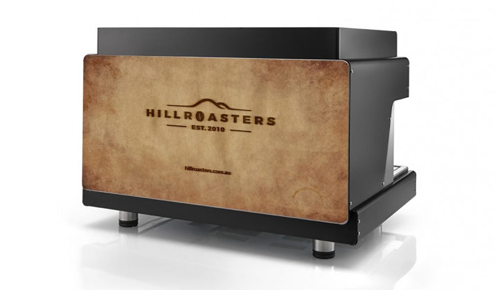 branded-espresso-machine - Hill Roasters